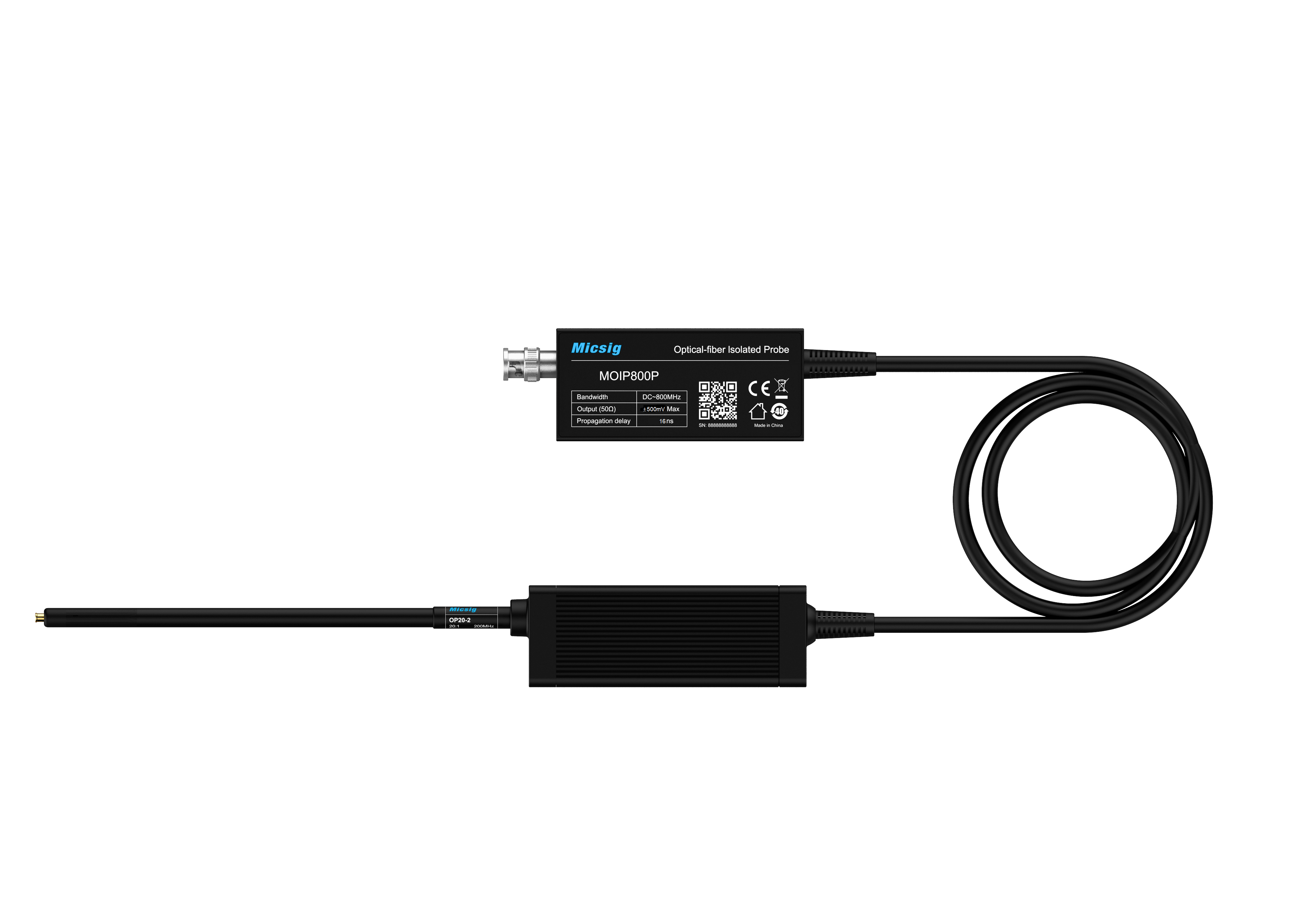 Micsig SigOFIT MOIP800P optically isolated probe